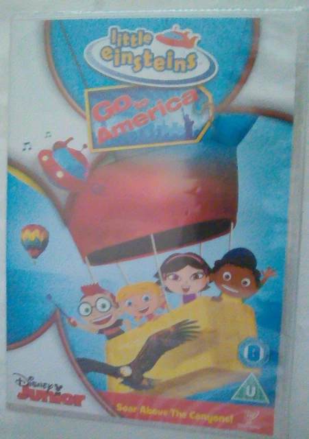 DISNEY LITTLE EINSTEINS: Go To America - Brand New & Sealed DVD - Cert ...