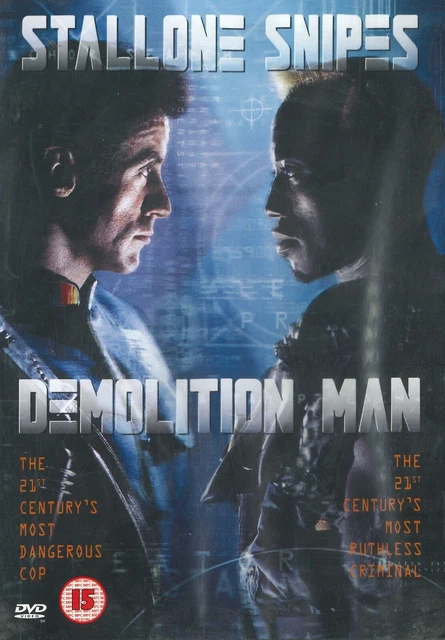 Demolition Man 1993 Dvd Sylvester Stallone Wesley Snipes [regione 2