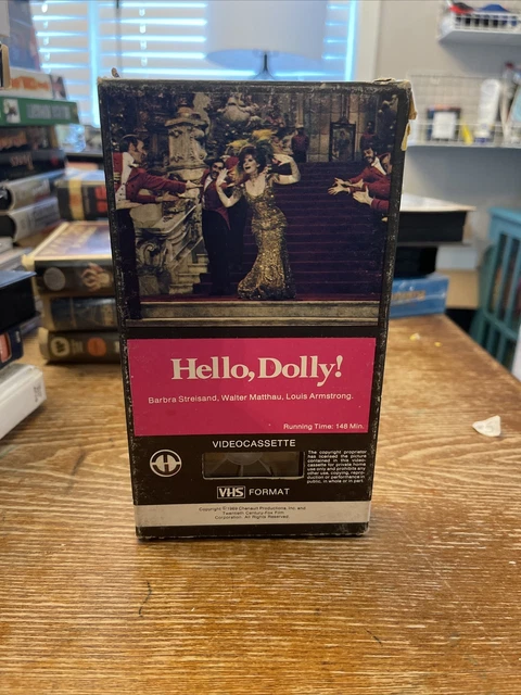 HELLO, DOLLY! VHS Rare First Release Edition Magnetic Mvc 1979 Htf £32. ...