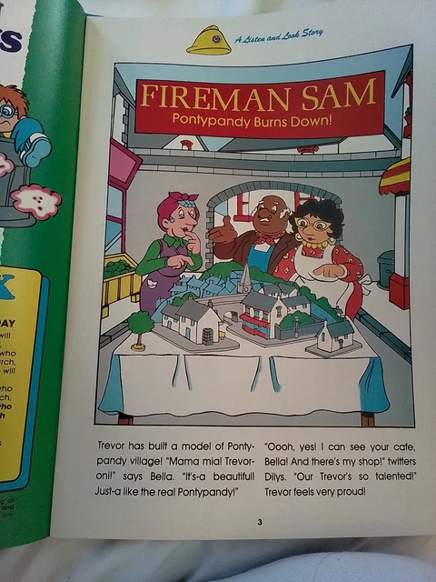 FIREMAN SAM COMIC No35 March 23 1991. Marvel Lovely Condition £5.00 ...