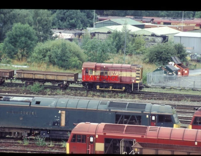 ORIGINAL 35MM SLIDE BR CLASS 08 SHUNTER 08405 AND OTHER LOCOS £3.25 ...