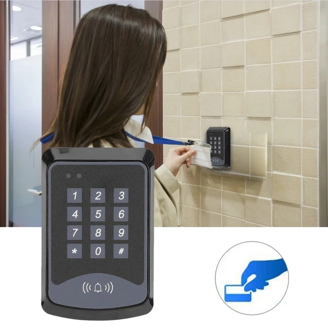 PASSWORD ACCESS CONTROLLER System Door ID Card Reader Security Keypad ...
