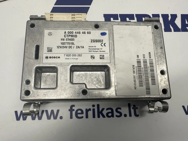 MERCEDES BENZ ACTROS ECU CTPMID control unit A0004464660 EUR 386,62 ...