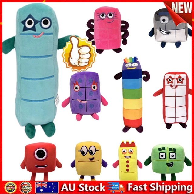 NUMBERBLOCKS PLUSH TOY Educational Stuffed Number Blocks Doll Kids Toys ...