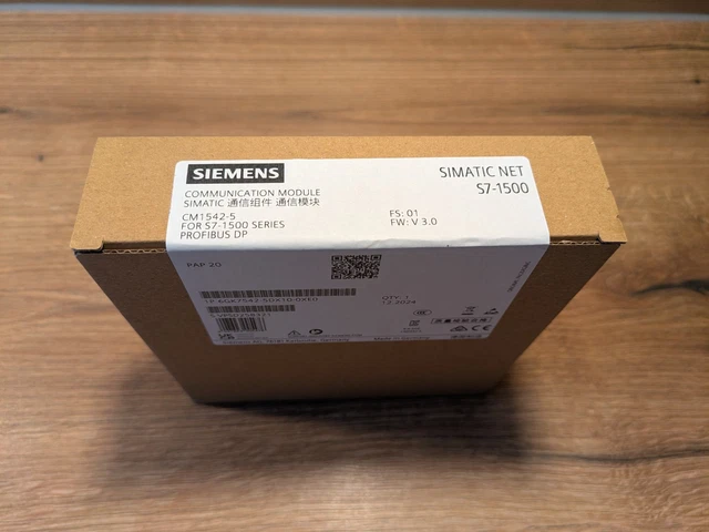 SIEMENS COMMUNICATION MODULE Simatic S7-1500, 6GK7542-5DX10-0XE0 EUR ...