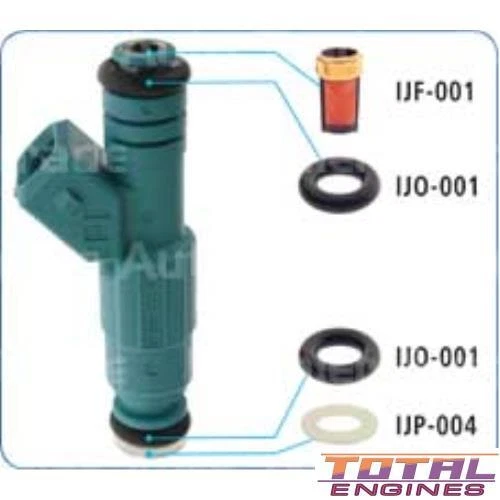 1X PAT PREMIUM Fuel Injector Service Kit fits BMW 3 Series E30 2.3L ...