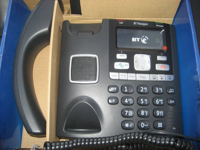 BT BRITISH TELECOM Paragon 650 Landline Answerphone Machine NEW OPENED ...