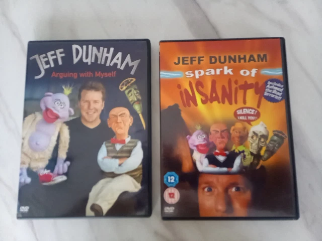 JEFF DUNHAM: SPARK of Insanity DVD (2008) & Arguing With Myself Dvds ...