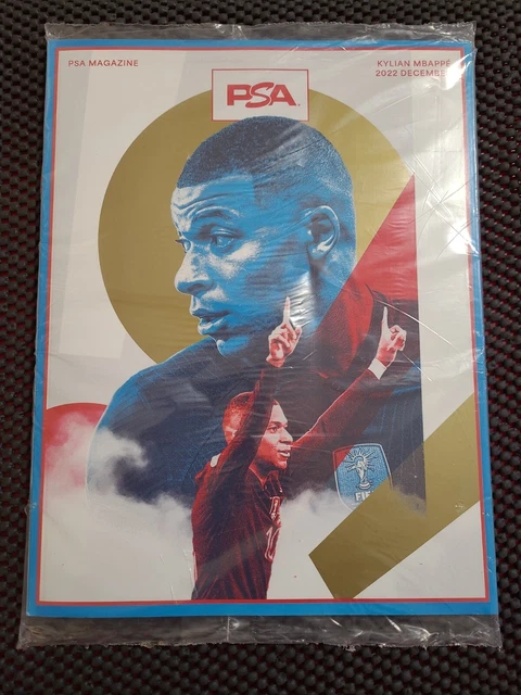 PSA MAGAZINE GUIDE December 2022 KYLIAN MBAPPE FIFA World Cup France ...