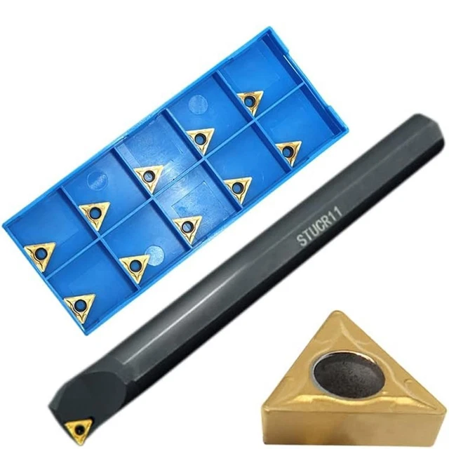 OUTIL DE TOURNAGE barre d'alésage tour interne Cutting Edge S12MSTUCR11 + 10 pi EUR 21,13 ...