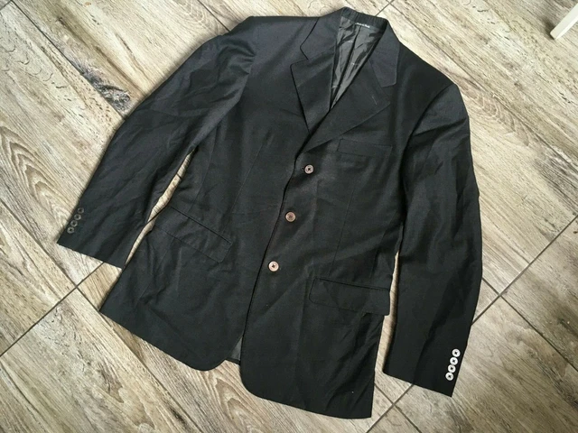 NERVESA SARTORIA D'EUROPA Loro Piana Giacca Blazer Lana taglia 48 made ...