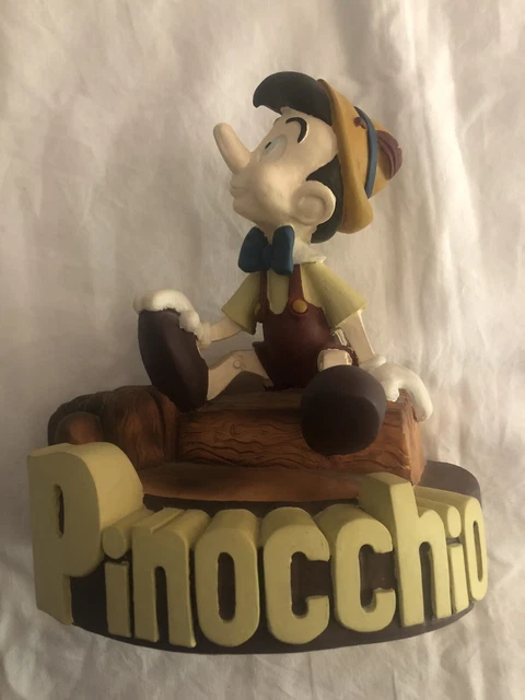 RARE GRANDE STATUE DEMONS ET MERVEILLES PINOCCHIO Disney Résine Tirage ...