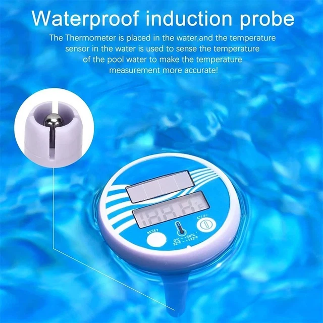 SPA THERMOMETER FLOATING Digital Pool Thermometer Swimming Pool ...