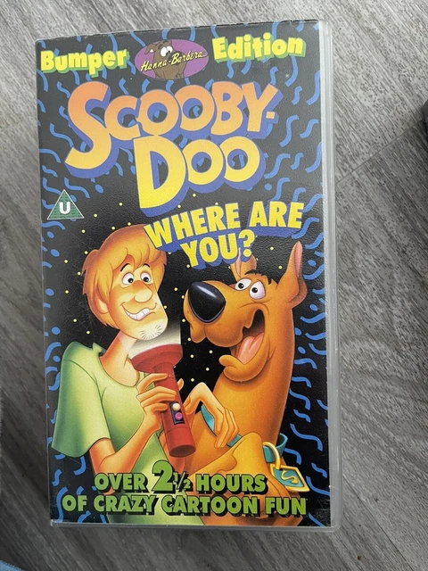 SCOOBY DOO WHERE Are You VHS, Bumper Edition £0.99 - PicClick UK