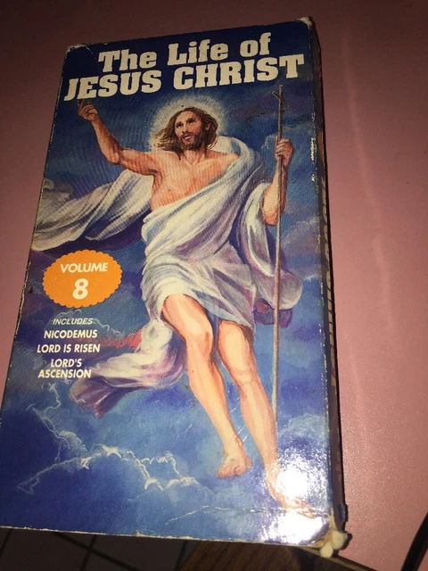 LA VIE DE Jésus-Christ Vol. 8 cassette VHS Nicodemus Lord Is Risen Ascension EUR 8,70 - PicClick FR