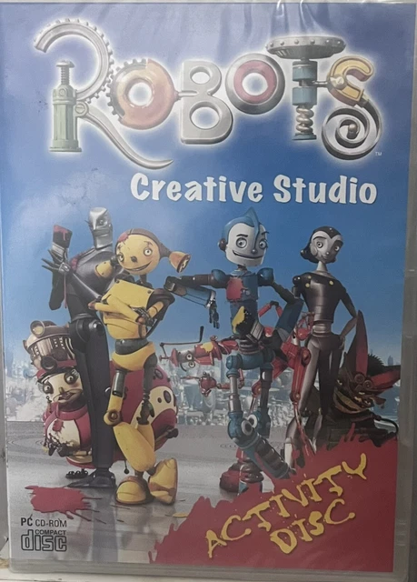 ROBOTS CREATIVE STUDIO Activity Disc NEW / SEALED PC (2005) Windows ...