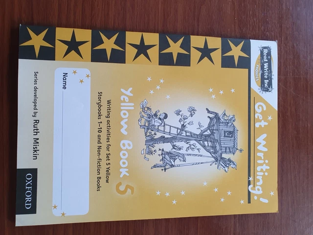 READ WRITE INC. Phonics: Get Writing! Yellow Book by Ruth Miskin £2.00 ...