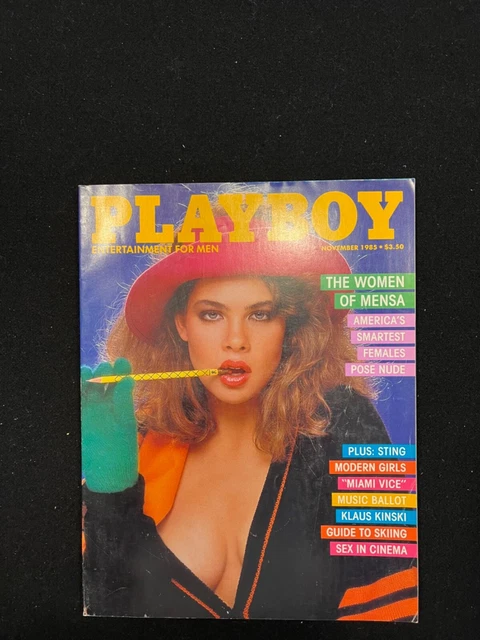 PLAYBOY MAGAZINE NOVEMBER 1985 Issue - Teri Weigel - Pamela Saunders EUR 10,70 - PicClick DE