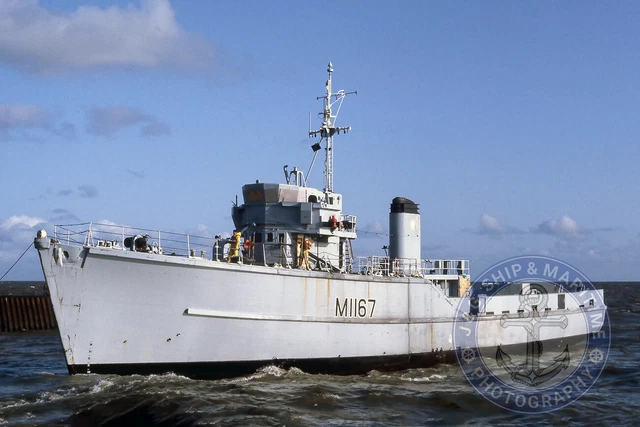ROYAL NAVY TON Class Minesweeper HMS REPTON (M1167) - 6x4 (10x15 ...