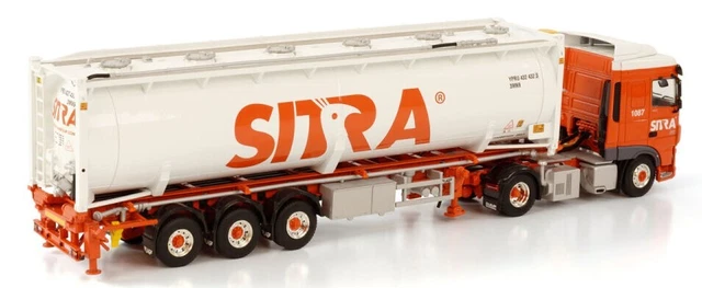 WSI - CAMION avec porte container et container-citerne aux couleurs ...