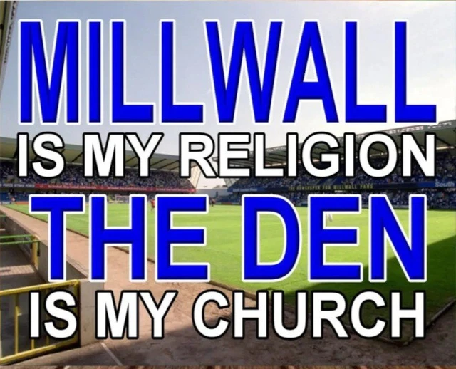 MILLWALL FC FOOTBALL Club The New Den Stadium Ground Fridge Magnet ...