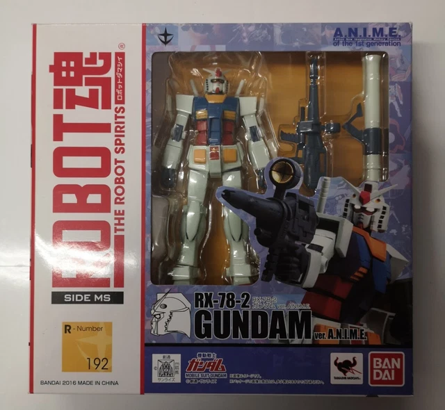 THE ROBOT SPIRITS Rx-78-2 Gundam Ver. A.n.i.m.e. R Number 192 Bandai Usato EUR 79,90 - PicClick IT