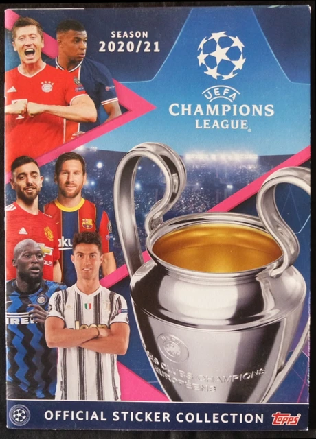 TOPPS, UEFA CHAMPIONS League Season 2020/21: album di stickers vuoto Album gratu EUR 5,00 ...