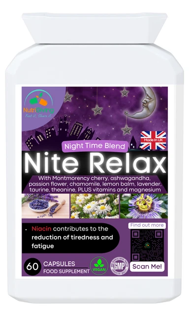 MAGNESIUM NIGHT TIME Supplement Complex With Biotin Vitamin B6 ...