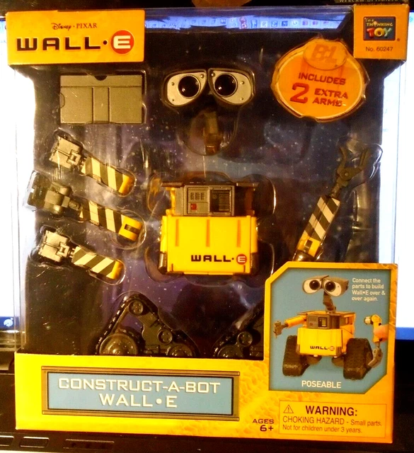 DISNEY PIXAR WALL-E Construct-a-Bot Thinkway Toys Brand New in Sealed ...