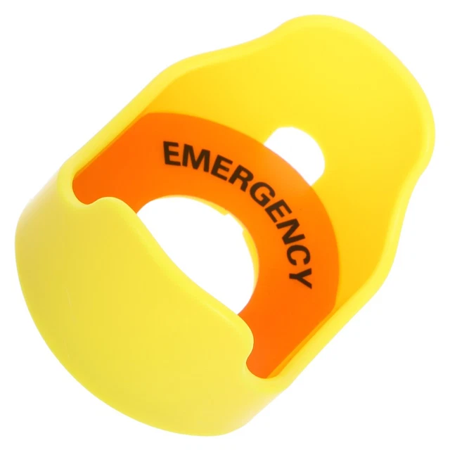 PUSH SWITCH BUTTON Protective Cover Emergency Protection Stop Safety ...