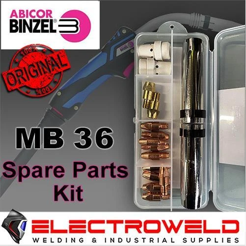 GENUINE BINZEL MB Evo Pro 36 Torch Consumables MIG Welding Tips Unimig ...