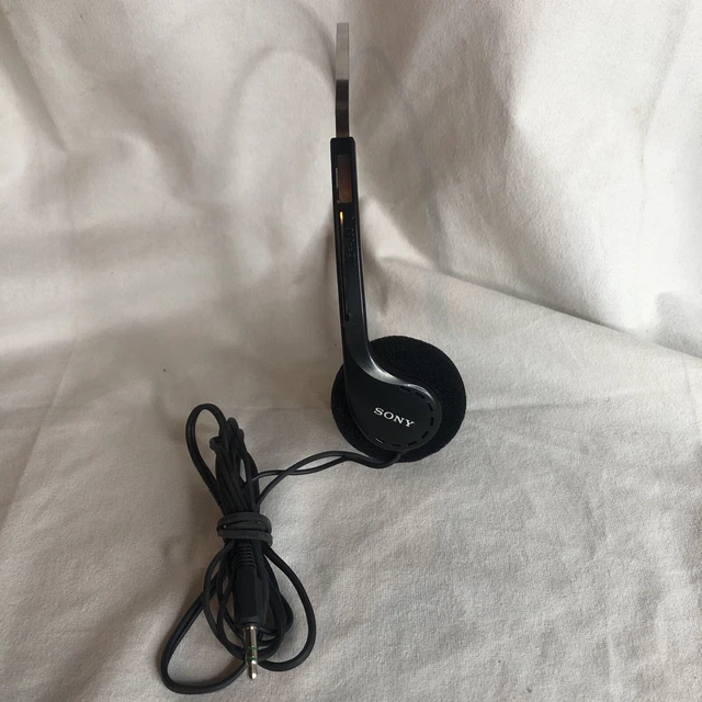 VINTAGE SONY WALKMAN MDR-006 Lightweight Headphones On Ear Foam Pads ...