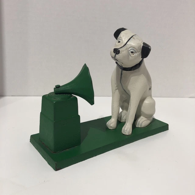 VINTAGE NIPPER THE RCA Victor/Victrola Dog and Phonograph Cast Iron ...