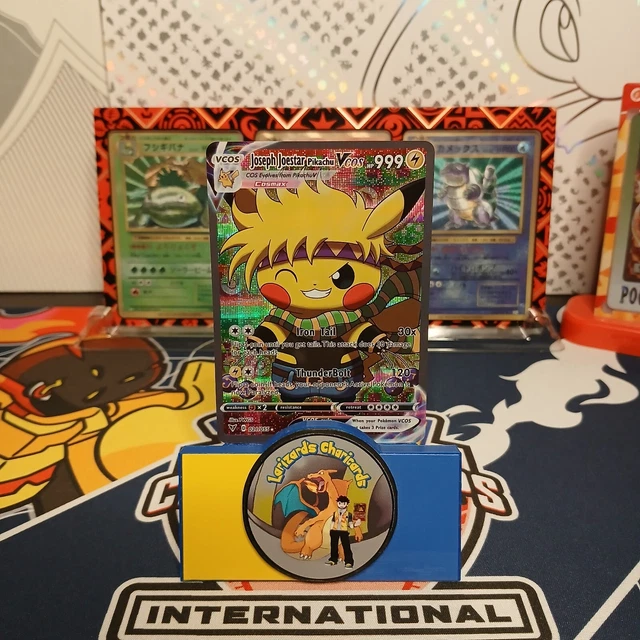 JOSEPH JOESTAR PIKACHU | Pokémon Card | #6 | Read Description £1.99 ...