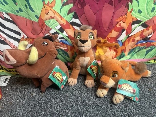 LION KING SIMBAS Pride Trudi Kiara Kovu And Pumbaa Plush £42.32 - PicClick UK