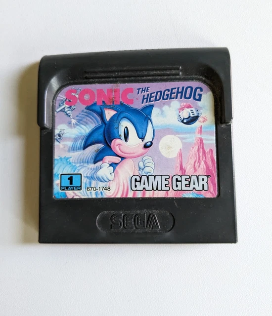 SONIC THE HEDGEHOG Game Sega Game Gear £4.00 - PicClick UK