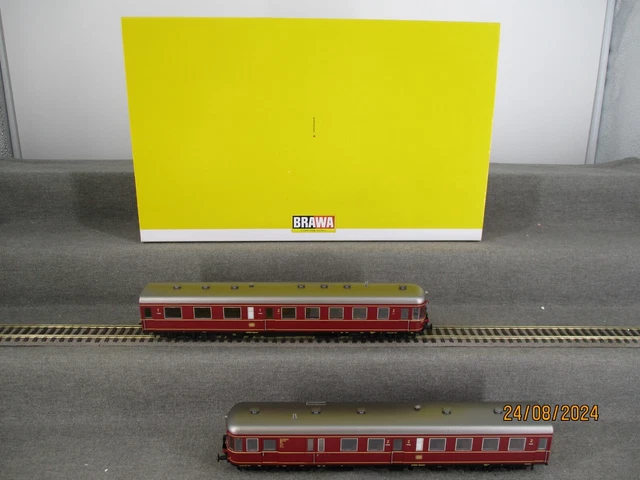 BRAWA SPUR H0 44208 Verbrennungstriebwagen Stettin DC DSS Analog in OVP ...