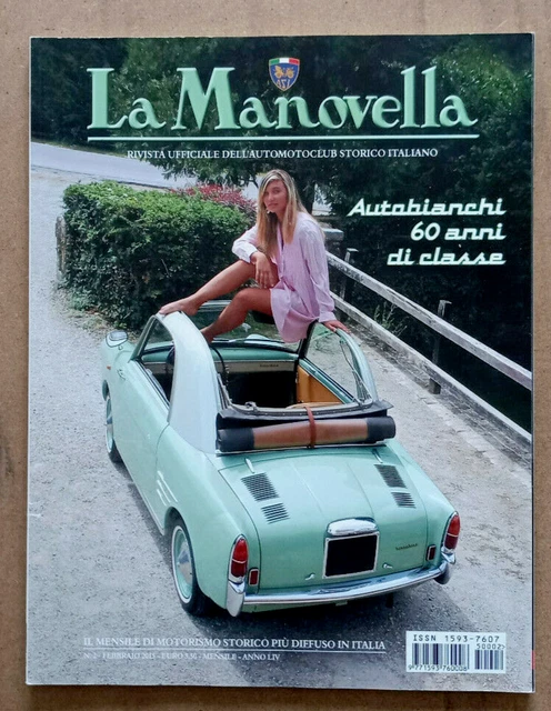 RIVISTA LA MANOVELLA n.02 Febbraio 2015 Autobianchi Alpine Renault Fiat ...