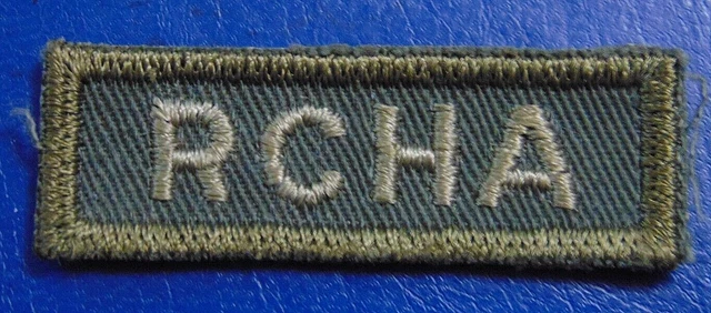 CANADA ARMED FORCES RCHA ROYAL CANADIAN HORSE ARTILLERY OD shoulder ...