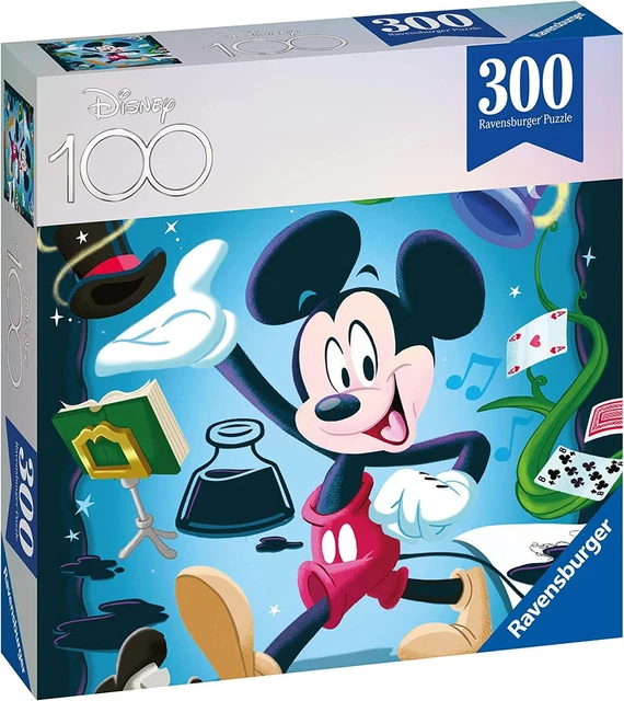 RAVENSBURGER DISNEY 100TH Anniversary Mickey Mouse Jigsaw Puzzle (300 ... RAVENSBURGER DISNEY 100TH Anniversary Mickey Mouse Jigsaw Puzzle (300 ...