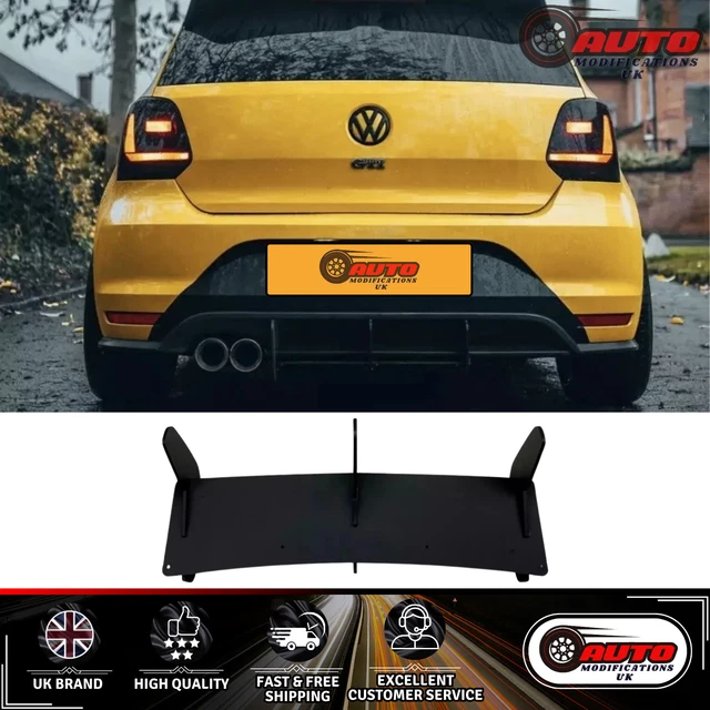 VW VOLKSWAGEN POLO MK5 6R GTI 'Pre-Facelift' Rear Diffuser Spoiler 2011 ...