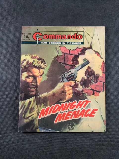 COMMANDO COMIC ISSUE Number 1323 Midnight Menace EUR 5,30 - PicClick IT