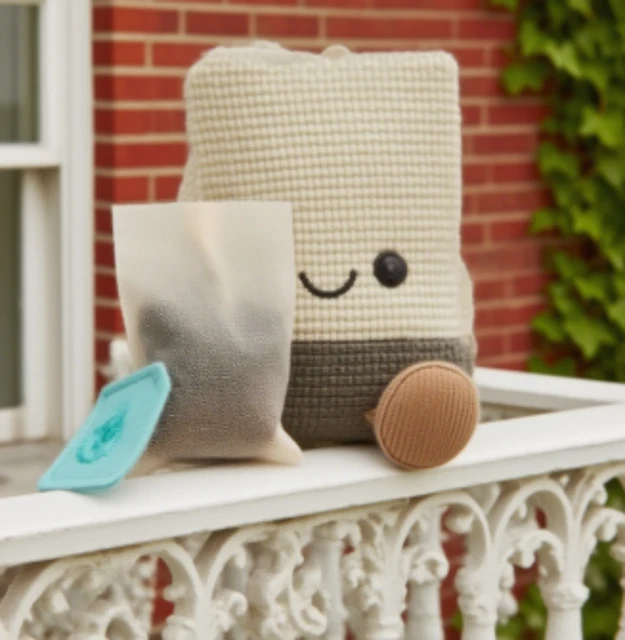 &JELLYCAT AMUSEABLE SLEEPY Tea Bag Plush - Exclusive, Brand-New With ...