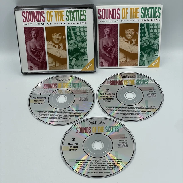 1967 : SOUNDS Of The Sixties [CD] 3 Disc • Original Artists 60 Tracks ...