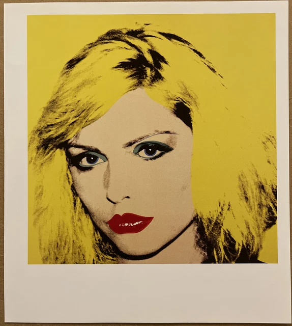 ANDY WARHOL DEBBIE Harry, Blondie Pop Art - Mini Poster 24 X 27cm ...