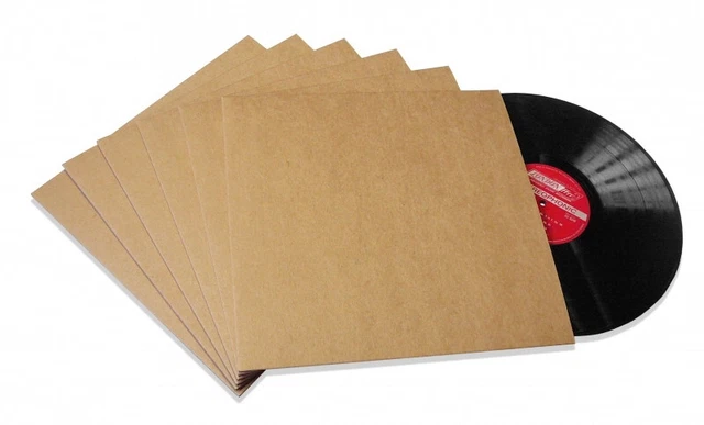 LOT DE 9 pochettes extérieures en carton kraft pour vinyles 33t 33 ... LOT DE 9 pochettes extérieures en carton kraft pour vinyles 33t 33 ...