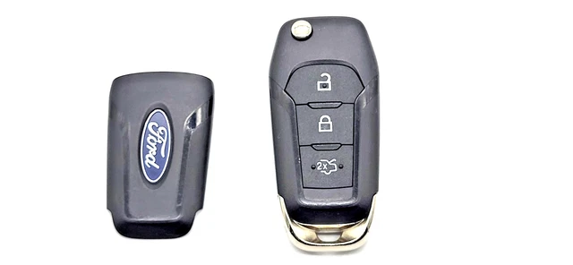 GENUINE FORD FIESTA Mk8 / Focus Mk4 Mondeo 3 Button Flip Key Fob H1Bt ...