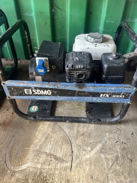SDMO HX3000 3KW GENERATOR HONDA ENGINE - 110/240v £265.00 - PicClick UK