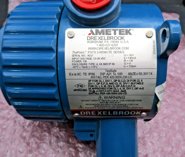 AMETEK PXTX 3-REMOTE SERIE Level Transmitter Sonde 13-30VDC, 1W *NEU ...
