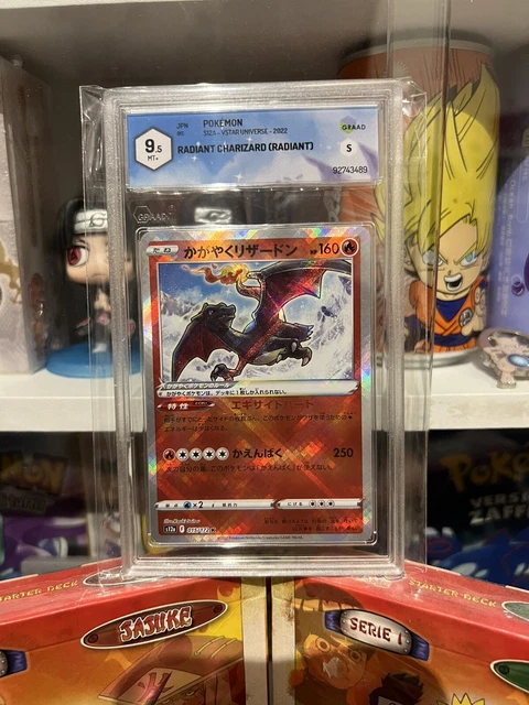 GRAAD 9.5 POKÉMON VSTAR UNIVERSE RADIANT CHARIZARD 015/172 MINT (no Psa ...